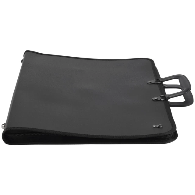 A3 PORTFOLIO EXPANDING Folder File Organiser Office Document Carry Case ...