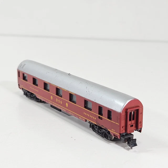 LIMA N GAUGE Model Railway Red Coach DSG Schlafwagen Fleet Number 33235 ...