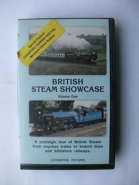 VHS TRAIN / Railway Video - Locomotion - British Steam Showcase Vol One ...