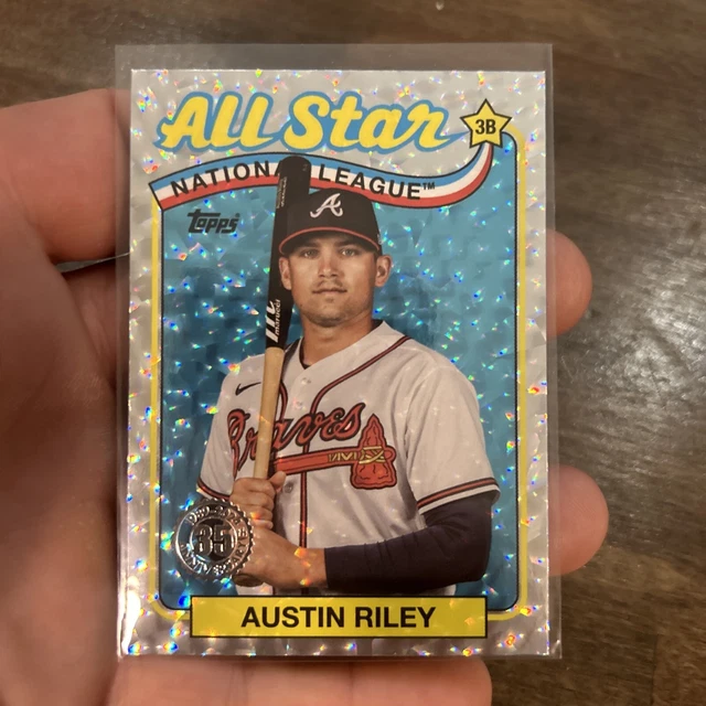 2024 TOPPS SÉRIE 2 all star Austin Riley feuille argent #89 asb-41 MLB ...