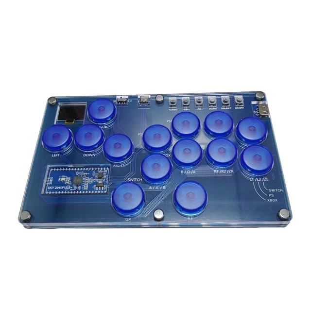 MINI HITBOX ARCADE Controller Fighting Stick Street Fight Gaming ...