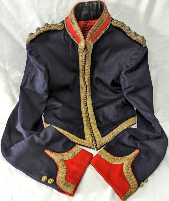 VICTORIAN ERA BRITISH Army Cavalry Officers uniform parade jacket EUR ...