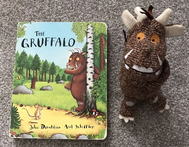 THE GRUFFALO SOFT Toy & Book Julia Donaldson Axel Scheffler Ex Cond ...