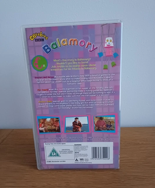 CBEEBIES BALAMORY - Archie's Inventions - VHS Video Tested £14.50 ...