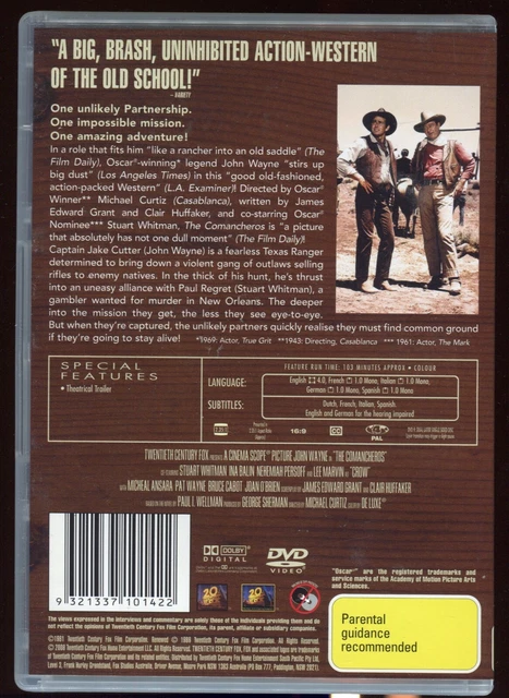 THE COMANCHEROS - R4 DVD Classic Western John Wayne £6.12 - PicClick UK