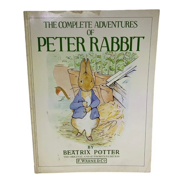 VINTAGE THE COMPLETE Adventures of Peter Rabbit by Beatix Potter - 1985 ...