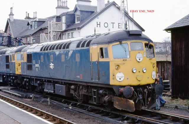 ORIGINAL 35MM SLIDE: Class 26 26030 @ Achnasheen £4.99 - PicClick UK