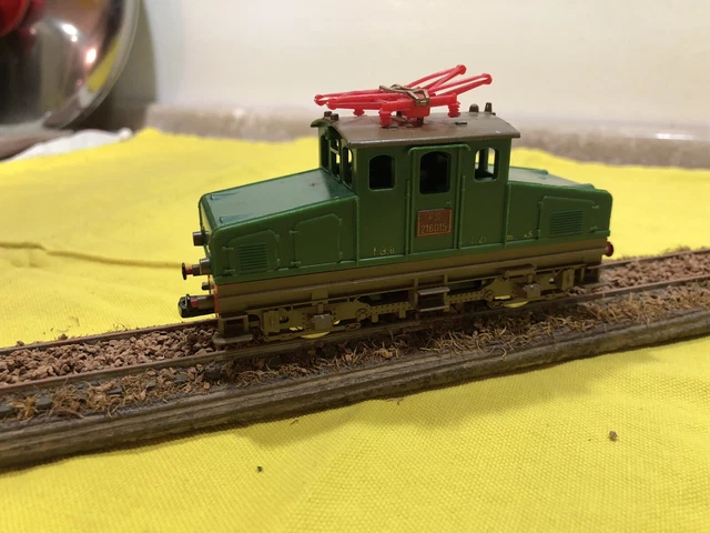 LIMA LOCOMOTIVA DA Manovra Elettrica Fs Nella Livrea Castano Isabella ...