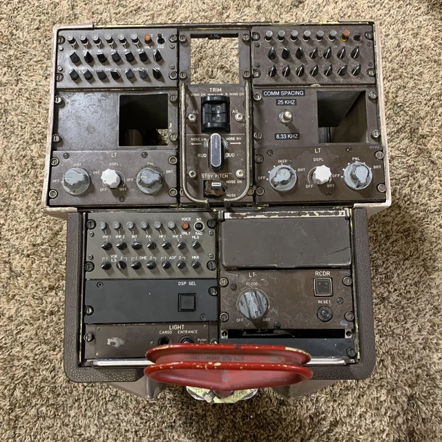 AIRCRAFT AVIONICS CENTER Console Control Panels Civilian Military ...