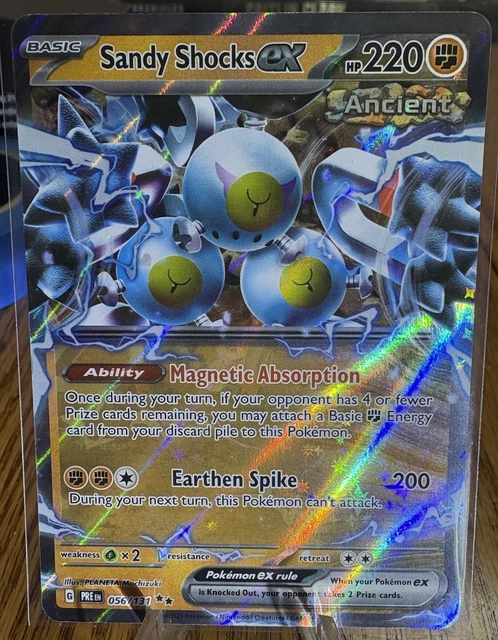 2025 POKEMON SV Prismatic Evolutions PRE EN Sandy Shocks ex Double Rare ...