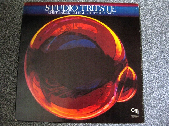 CHET BAKER, JIM Hall, Hubert Laws, Studio Trieste, LP vinyle, 1ère presse JAMAIS JOUÉ EUR 34,36 ...