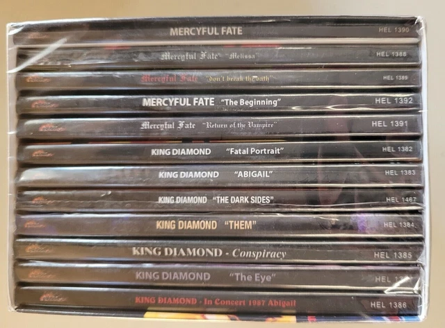 KING DIAMOND MERCYFUL Fate The Complete Roadrunner Years 12 CD Box Set ...