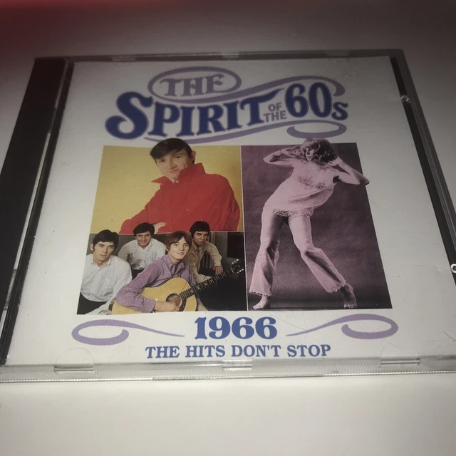 TIME LIFE. THE Spirit Of The 60s: 1966 The Hits Don't Stop. Cd Album £ ...