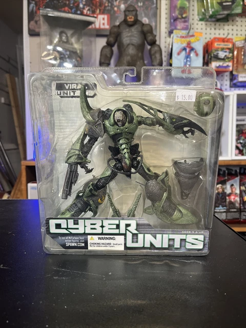 MCFARLANE TOYS SPAWN Cyber Units Viral Unit 001 Action Figure [Random ...