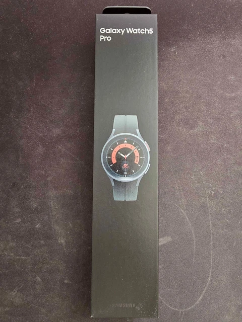 SAMSUNG GALAXY WATCH5 Pro SM-R925 45 mm titanio + cinturino sportivo ...