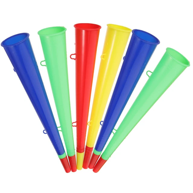 6 PCS STADIUM Horn Air Blow Vuvuzela Horns Football Fans Props Baby £16 ...