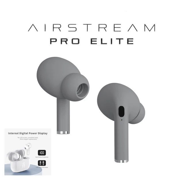 AIRSTREAM PRO ELITE True Wireless Earbuds With Active Noise Cancelling ...