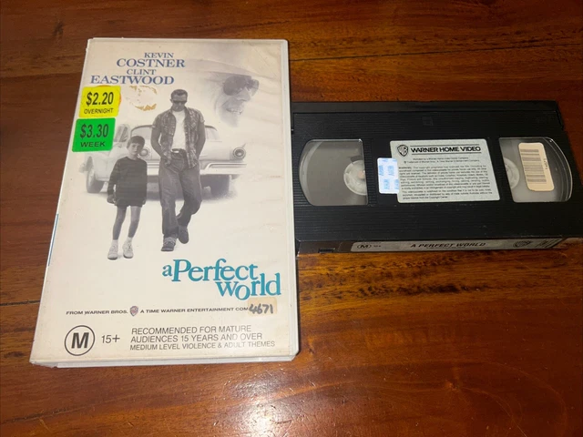 A PERFECT WORLD - Kevin Costner, Clint Eastwood, Vhs Video £8.90 ...