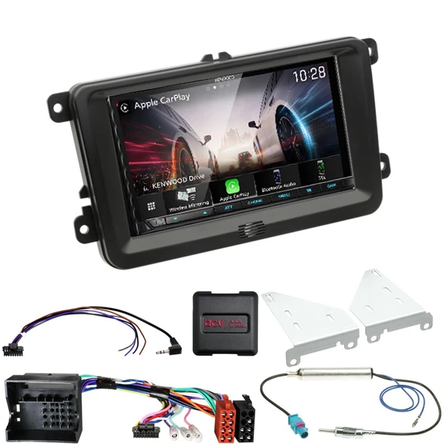KENWOOD DMX8021DABS CARPLAY Android Stereo Upgrade for VW Golf V (1K ...