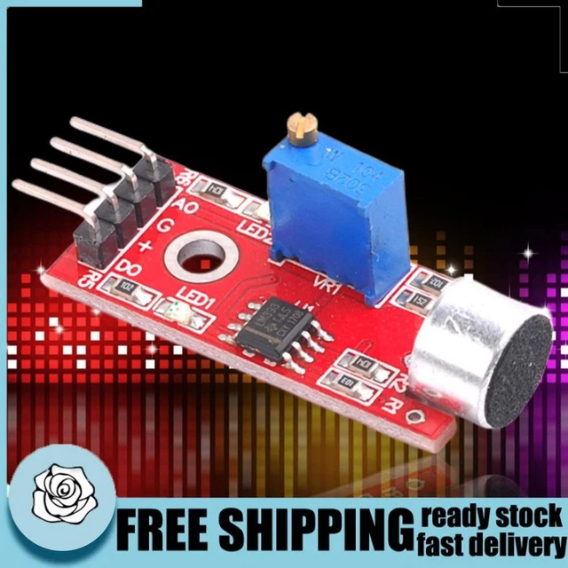 High Sensitivity Sound Microphone Sensor Detection Module For Voice Lights 1826 Picclick Au
