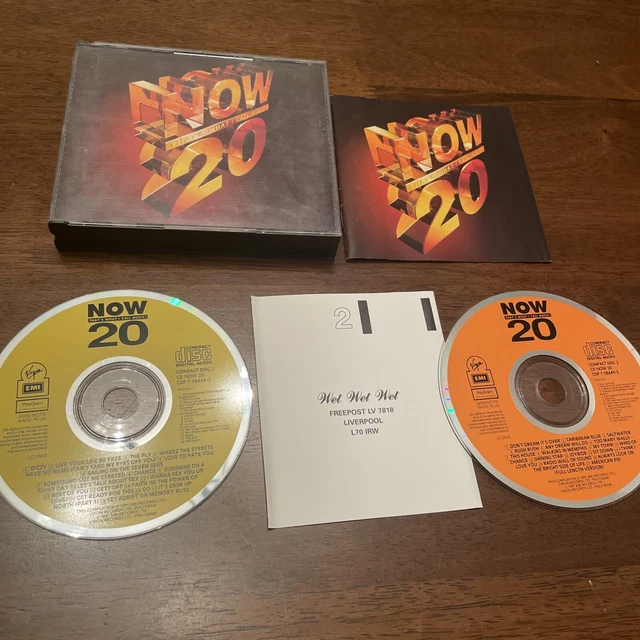 NOW THAT'S WHAT I Call Music! 20 - Double Fatbox CD Album & Booklet Etc ...