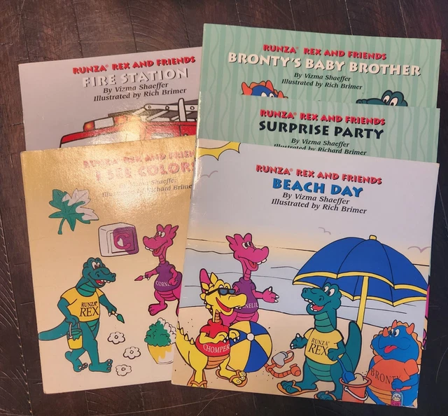 FIVE RUNZA RESTAURANT Runza Rex and Friends Books - 2001-2016 $8.00 ...