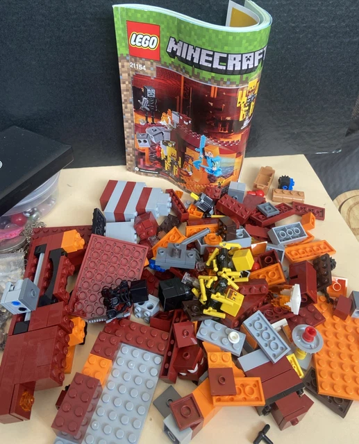 LEGO MINECRAFT 21154 the Blaze Bridge Building Set with Box and ...