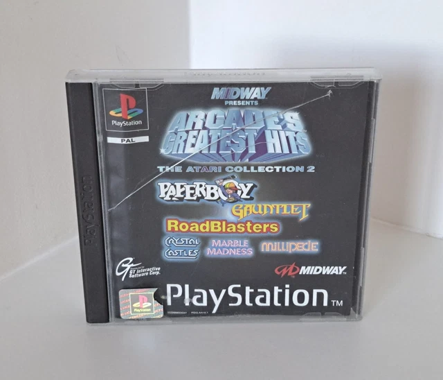 ARCADES GREATEST HITS the Atari Collection 2 (PS1) Playstation 1 manuel ...