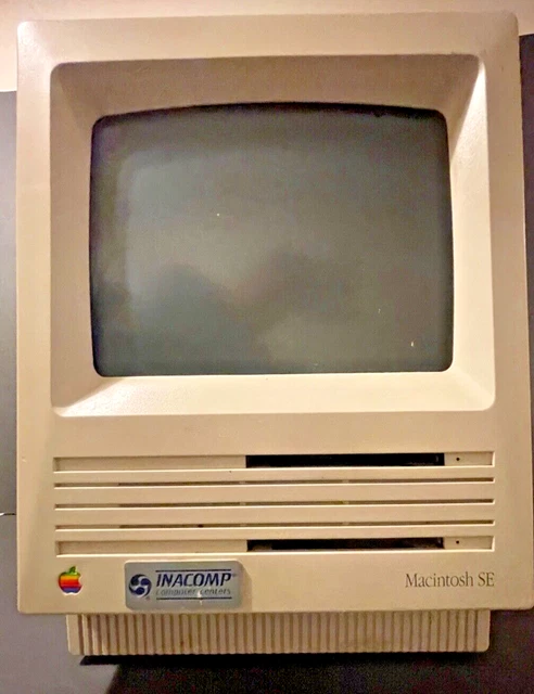 MAC SE APPLE Macintosh SE Computer M5010 1Mb RAM (2) FDD CLASSIC ...