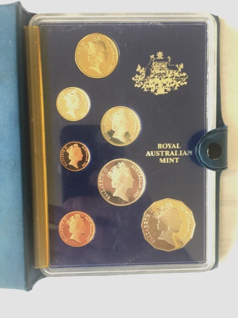 ROYAL AUSTRALIAN MINT 1985 proof Decimal Coin Set EUR 27,23 - PicClick FR