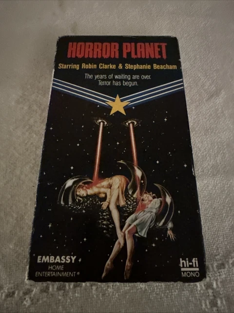RARE &HORROR PLANET& (1982) Horror/Sci-Fi VHS 1988 Release £13.47 ...