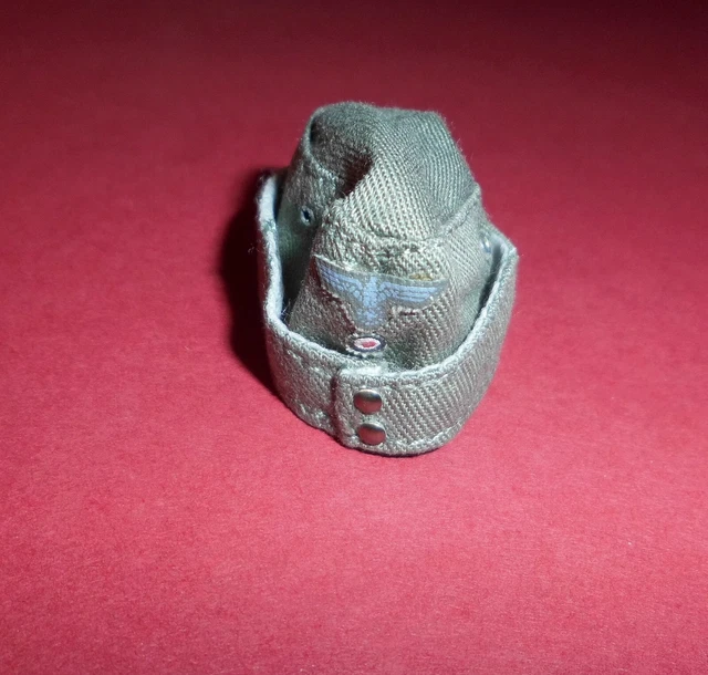 1/6TH SCALE DRAGON WW2 German Grey Field Cap for 12" action figures £7. ...