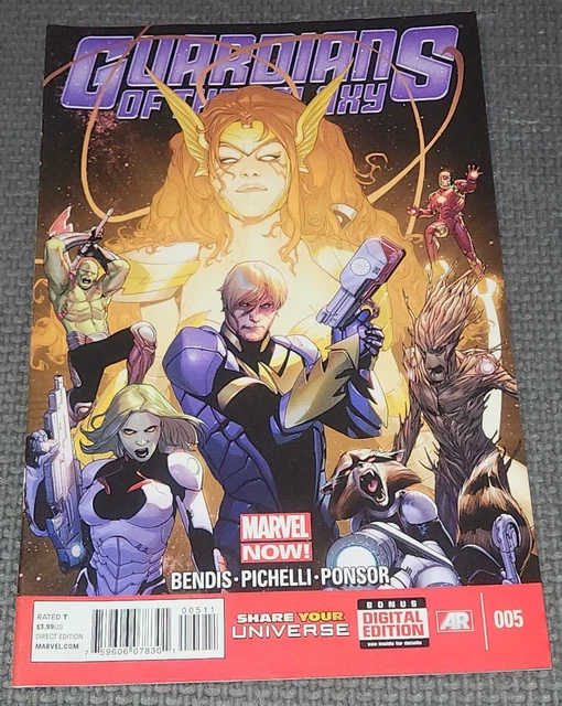GUARDIANS OF THE GALAXY #5 (2013) Angela 1ère apparition complète GOTG ...