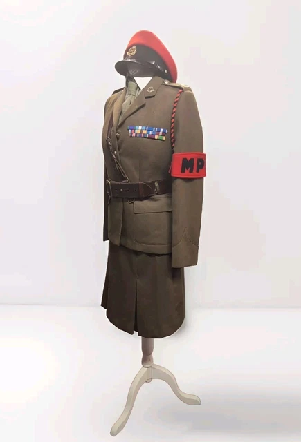 BRITISH ARMY WOMANS No2 Uniform Skirt & Jacket RMP Royal Military ...