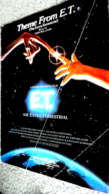 THEME FROM THE Film 'E.t. The Extra-Terestrial' (Sheet Music) £14.99 ...