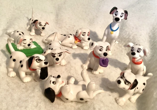 DISNEY 101 DALMATIONS Figures Movie Pongo Perdita Dog Puppies £10.00 ...