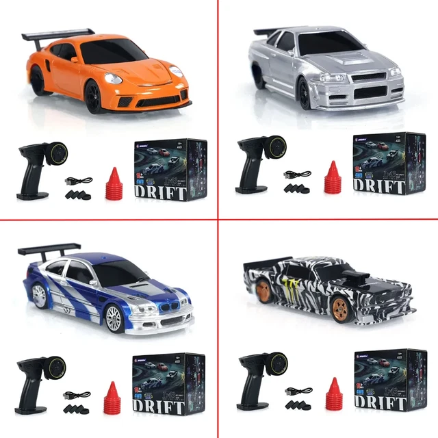 2.4G 1/43 SCALE RC Drift Car High-Speed 4WD Mini Racing Model Gift £47. ...
