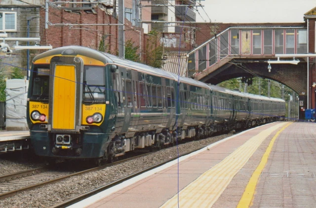 EMU RAILWAY TRAIN Photo Class 387 Picture 387134 Photograph Electric ...