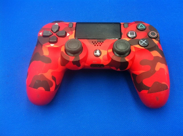 SONY PLAYSTATION DUALSHOCK 4 Wireless Controller CUH-ZCT2E, Camo Red ...