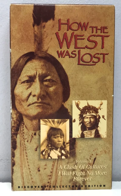 DISCOVERY CHANNEL HOW The West Was Lost VHS Tape Vol. 1 Edition Native ...