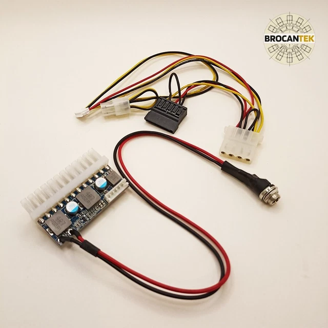 BLOC D'ALIMENTATION HAUTE puissance DC-ATX 160W Mini ITX Z1 24 broches ...