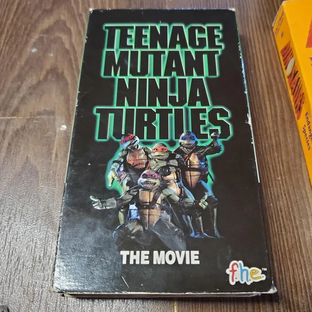 TEENAGE MUTANT NINJA Turtles - The Movie (VHS, 1990) TMNT f.h.e. £4.43 ...