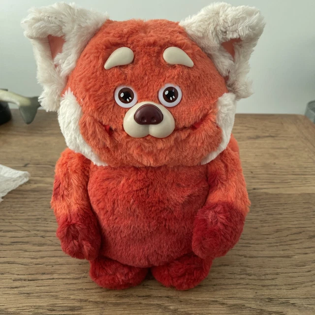 DISNEY PIXAR TURNING Red Many Moods of Mei Red Panda Talking Soft Plush ...