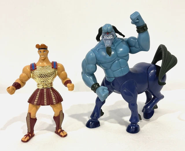 DISNEY'S HERCULES NESSUS & Hercules Battle Pack Figures 1997 Mattel ...