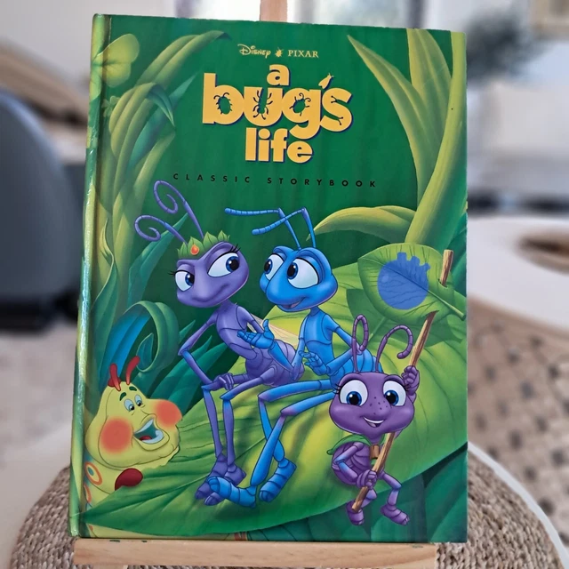 A BUG'S LIFE Disney Pixar Classic Storybook Hardcover VGC Illustration ...