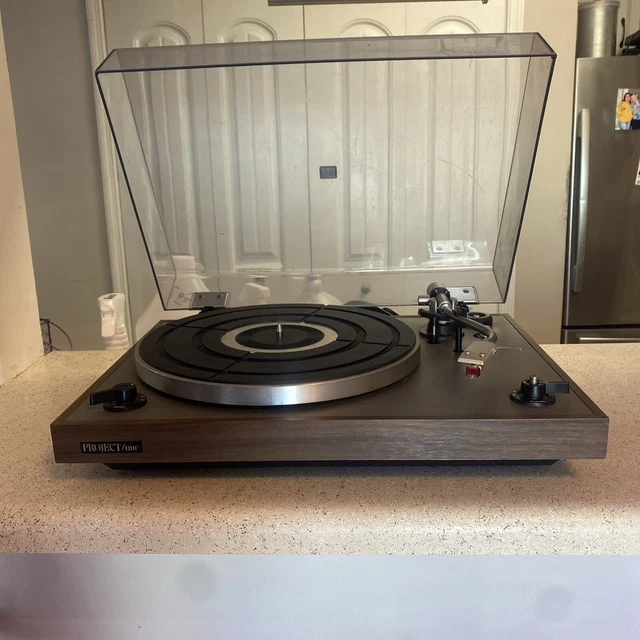 PLATINE TOURNANTE VINTAGE années 70 Audiophile PROJECT ONE DR-220 ...