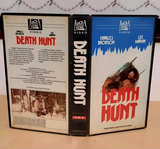 DEATH HUNT [VHS PRE-CERT] on 20TH Century-Fox Video £5.50 - PicClick UK