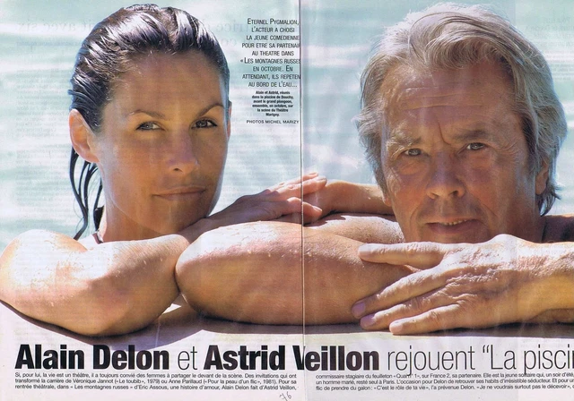 COUPURE DE PRESSE CLIPPING 2004 ALAIN DELON & ASTRID VEILLON (4 pages) EUR 5,00 - PicClick FR