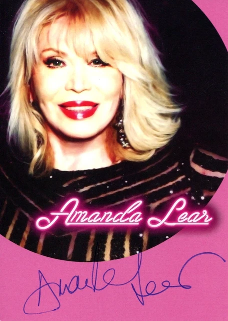 AUTOGRAPHE ORIGINAL DE la chanteuse AMANDA LEAR EUR 29,99 - PicClick FR