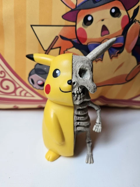 PIKACHU POKEMON 12CM PVC figure skeleton journey together ex ...
